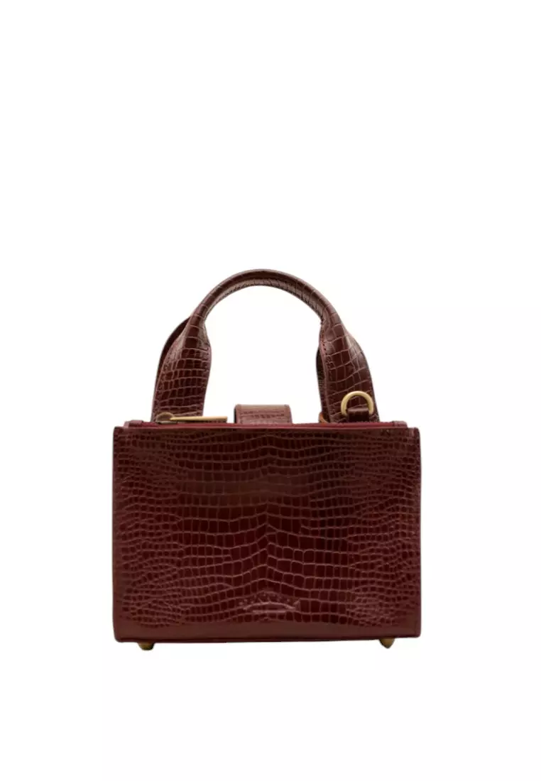 Buy The Tannery Manila Nala Leather Handbag 2025 Online | ZALORA ...