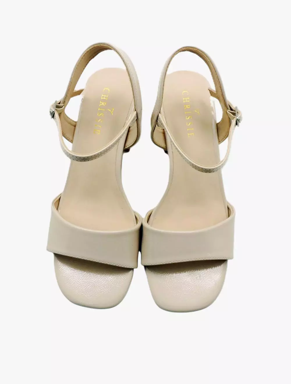 Jual PAYLESS Payless Chrissie Womens Edith Heeled Sandals - Cream_04 ...