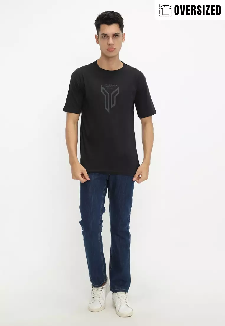 Jual Xtraordinary (XO) XTRAORDINARY (XO) T-Shirt Cotton Oversized Pria 2079240031 Original 2025 ...