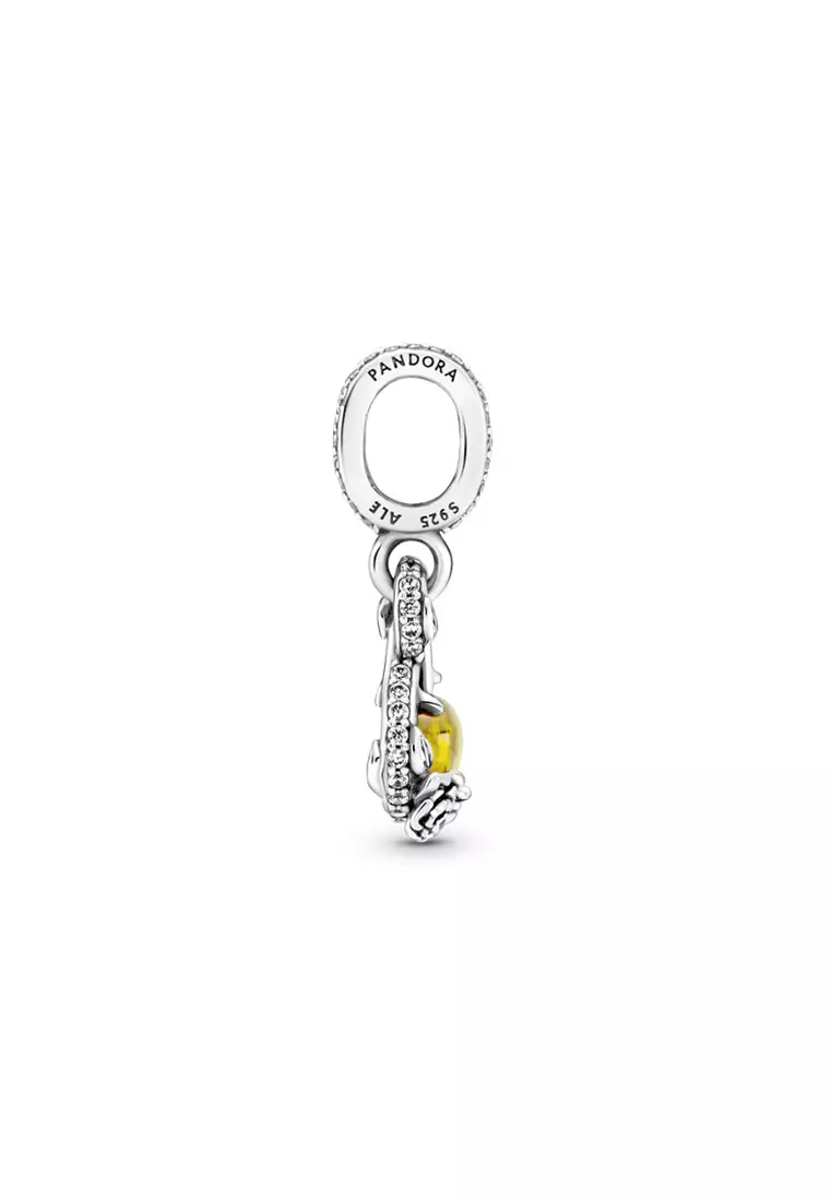 Buy PANDORA Pandora x Disney Belle Infinity & Rose Flower Pendant ...