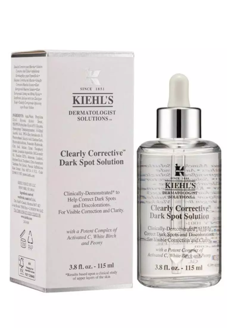 Buy Kiehl's Clearly Corrective Dark Spot Solution 115ml Online | ZALORA ...