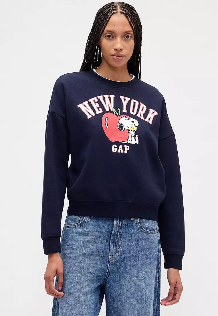 Buy GAP Snoopy Crew Neck Sweatshirt 2025 Online | ZALORA Philippines