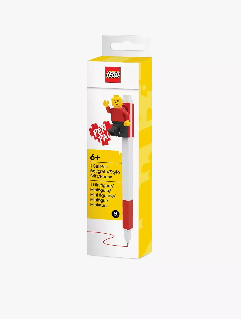 Jual LEGO LEGO Pen Pal Gel Pen with Minifigure Red - 53704 Original ...