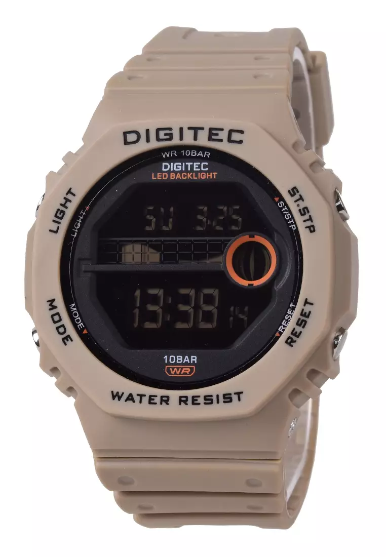 Jual Digitec Digitec Jam Tangan Digital Pria - Brown Resin Strap - DG-5119T Original 2024 ...