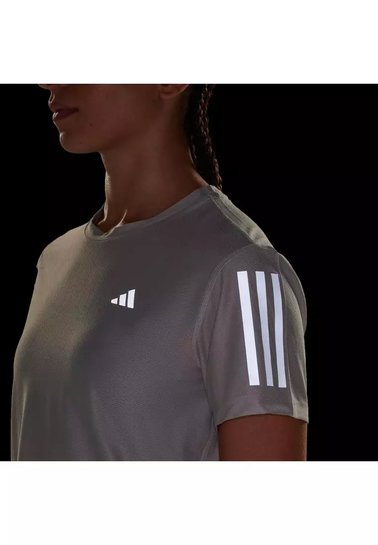 Buy ADIDAS adidas Running Own The Run Tee Women Grey JD6427 2025 Online ...