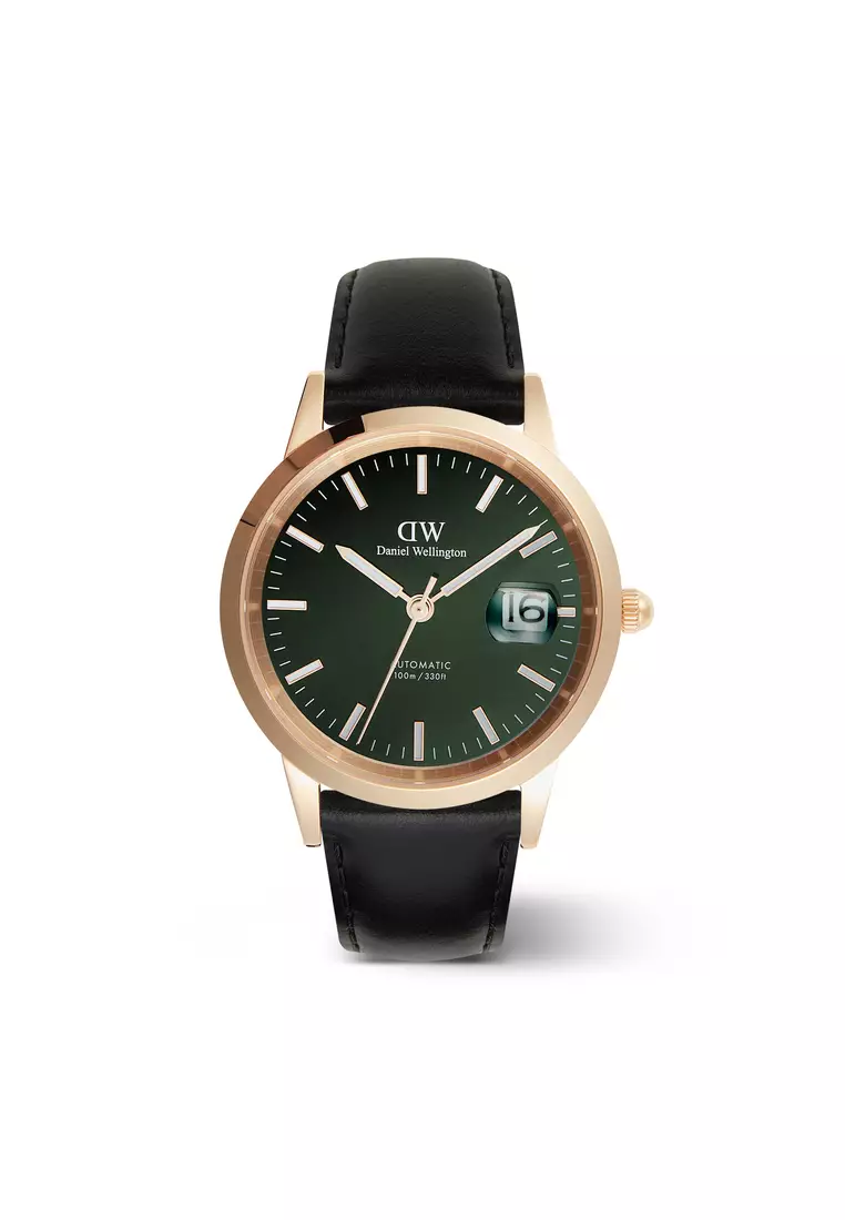 Buy Daniel Wellington Iconic Automatic 40mm Sheffield Rose Gold Emerald ...