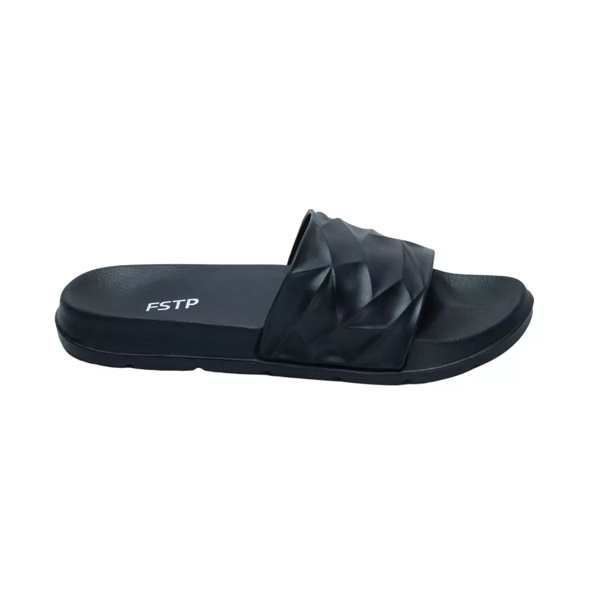 Jual Foot Step Footstep Footwear Sandal Pria Slide Flux Black Original ...