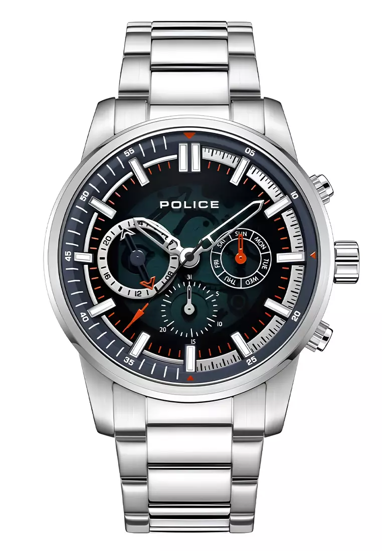 Jual POLICE Police Greenlane - Jam Tangan Analog Pria - Navy Dial - All ...