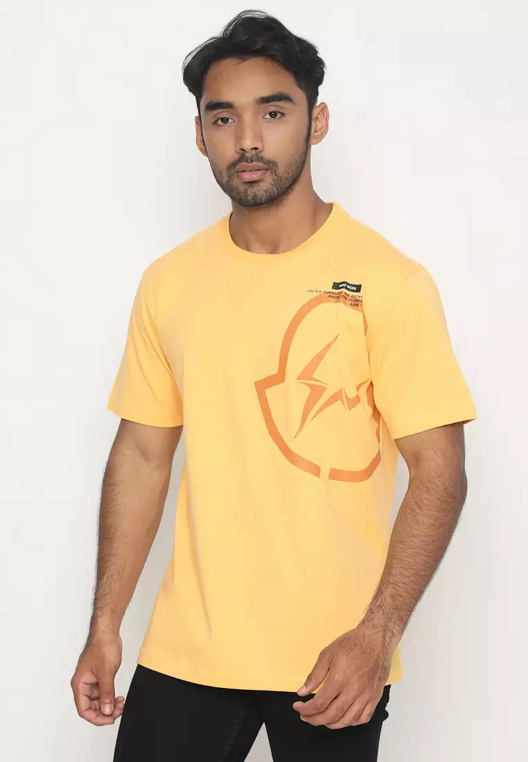 Jual NX NX T-Shirt Cotton Combed Tebal Pria 207370071 Original 2024 ...