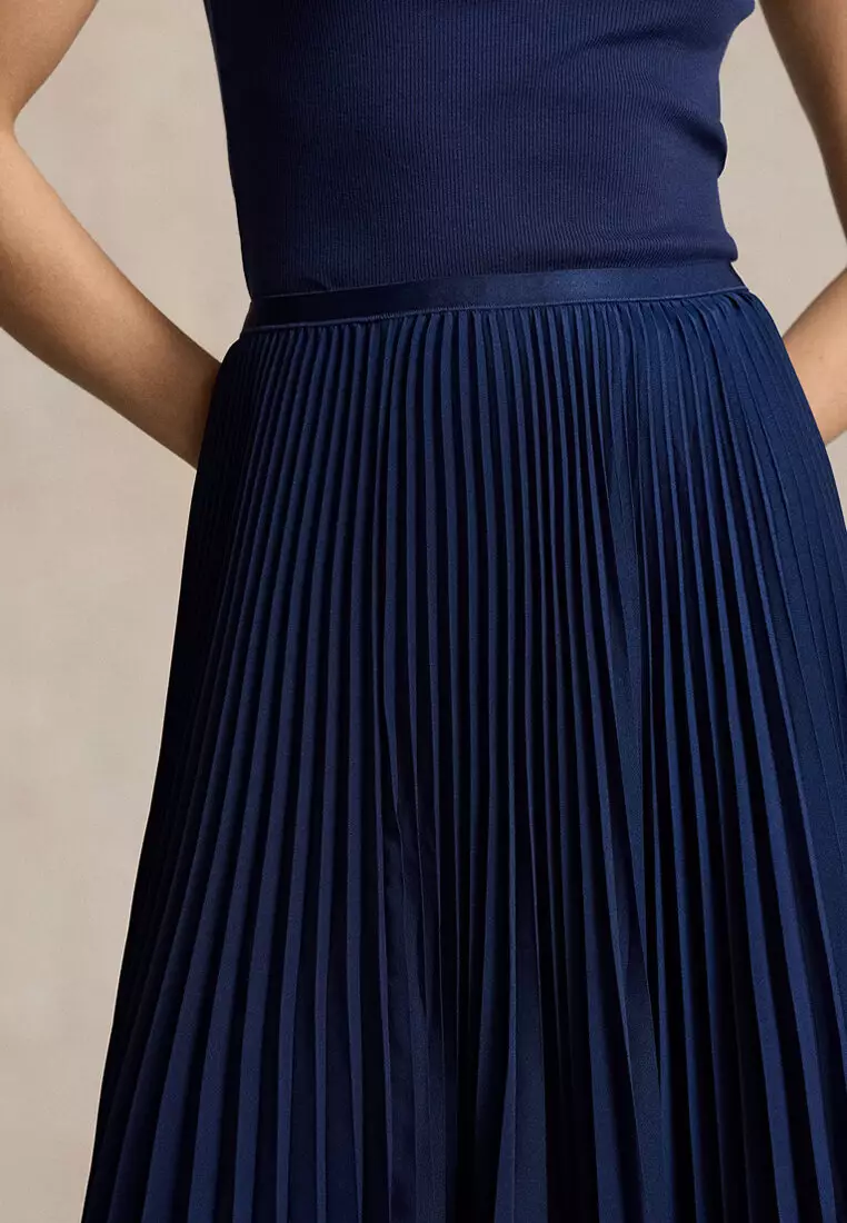 Buy Polo Ralph Lauren Pleated Georgette Skirt 2025 Online | ZALORA