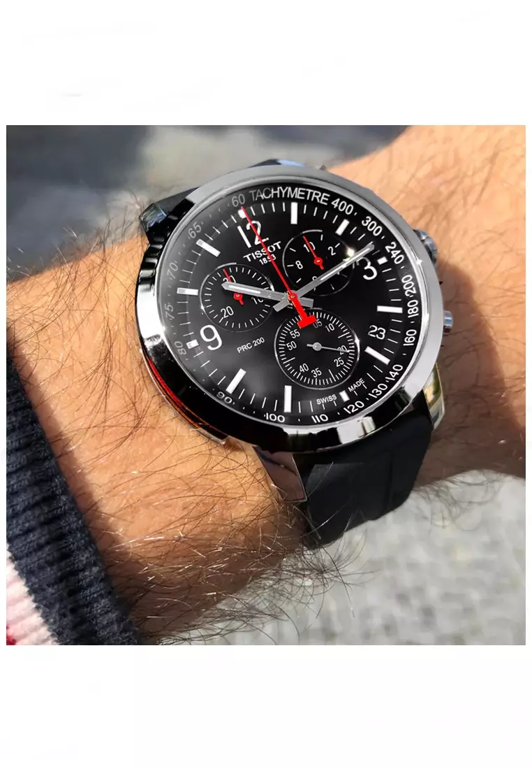 Tissot PRC 200 Chronograph Swiss Quartz Men Watch (TT-T1144171705700) 2025 | Buy Tissot Online ...