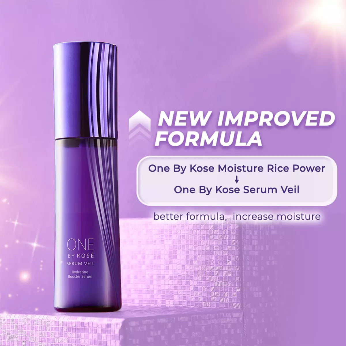 Jual KOSE One by KOSÉ Serum Veil - 120ml Original 2024 | ZALORA Indonesia