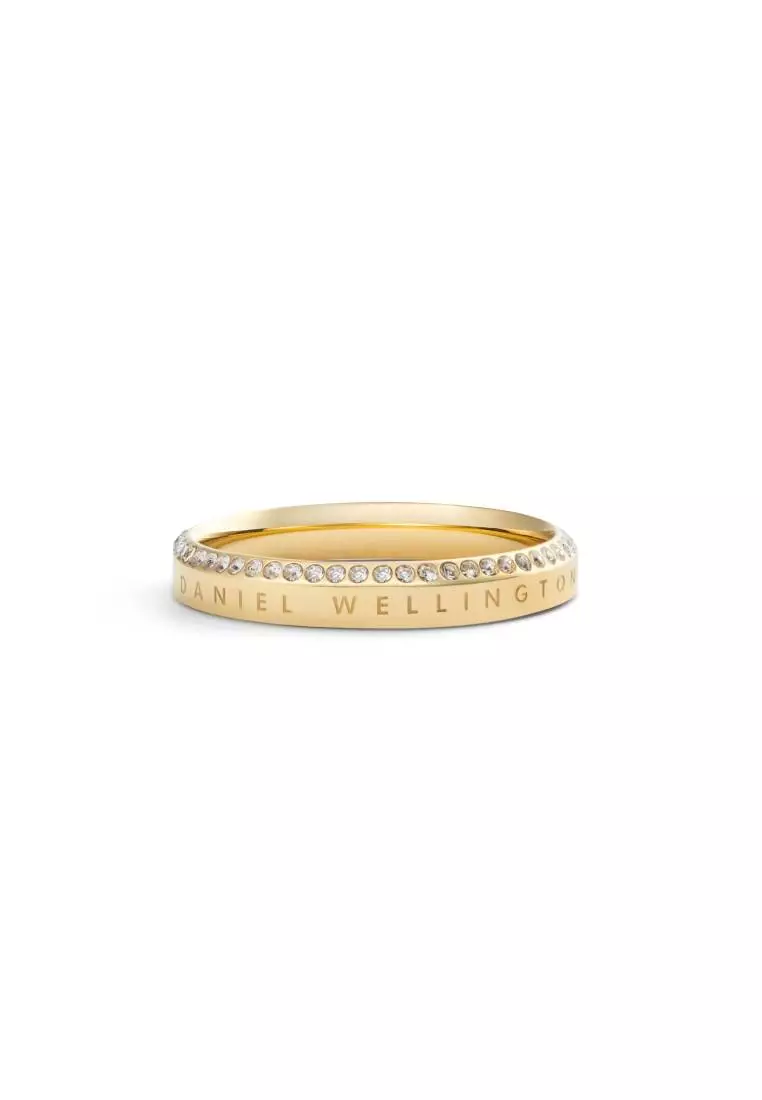 Jual Daniel Wellington Classic Aura Ring Gold Unisex Ring for women and ...