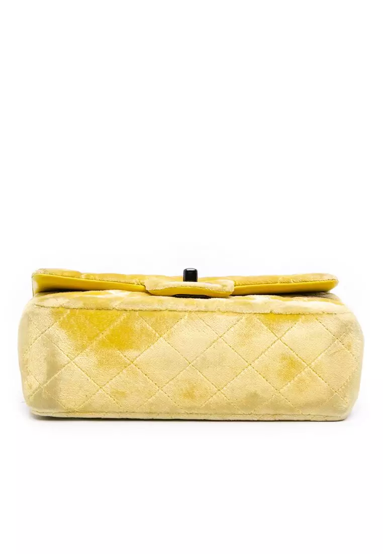 Buy Chanel Pre-Loved Chanel Mini Rectangular Classic Velvet Single Flap ...