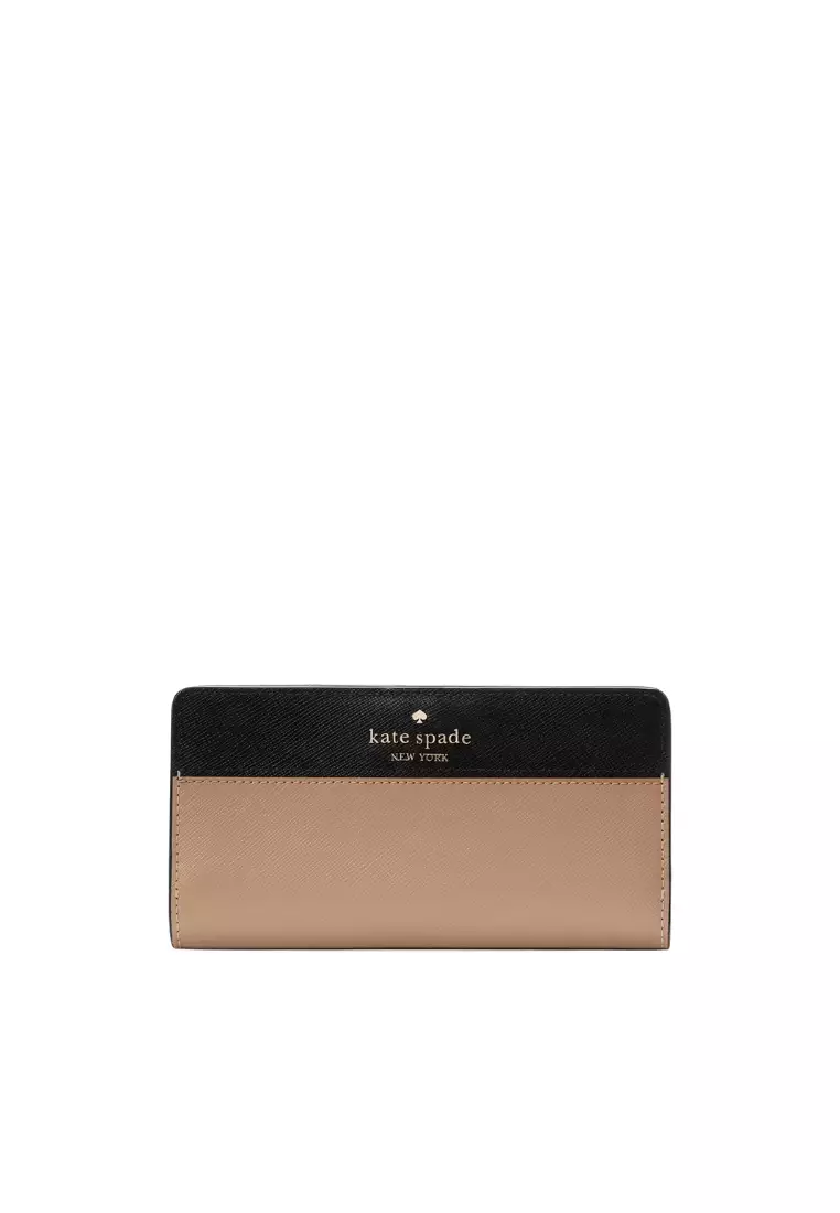 Buy Kate Spade Kate Spade Madison Colorblock Large Slim Billfold Wallet ...