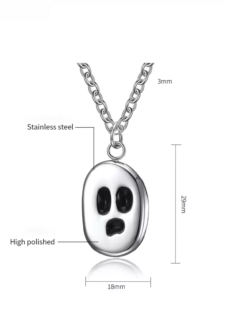 Buy HAPPY FRIDAYS Humor Grimace Pendant Necklace JW QF-DZ381 2025 ...