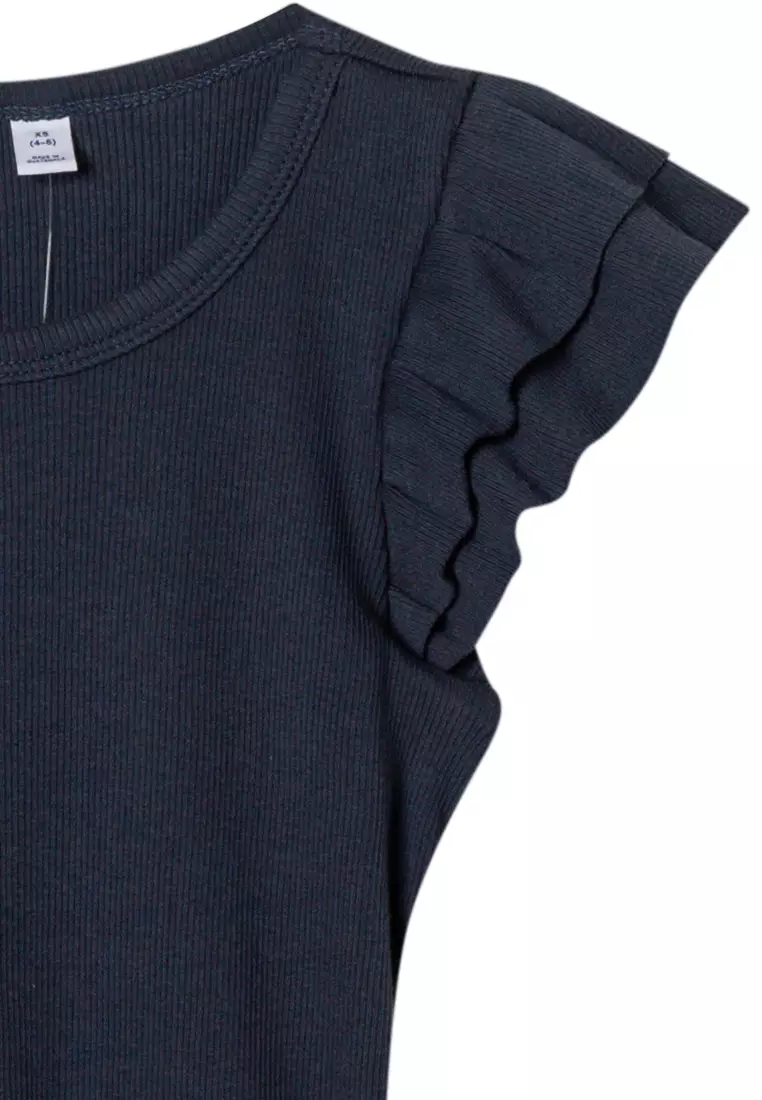 Buy GAP Rib Flutter Top 2025 Online | ZALORA