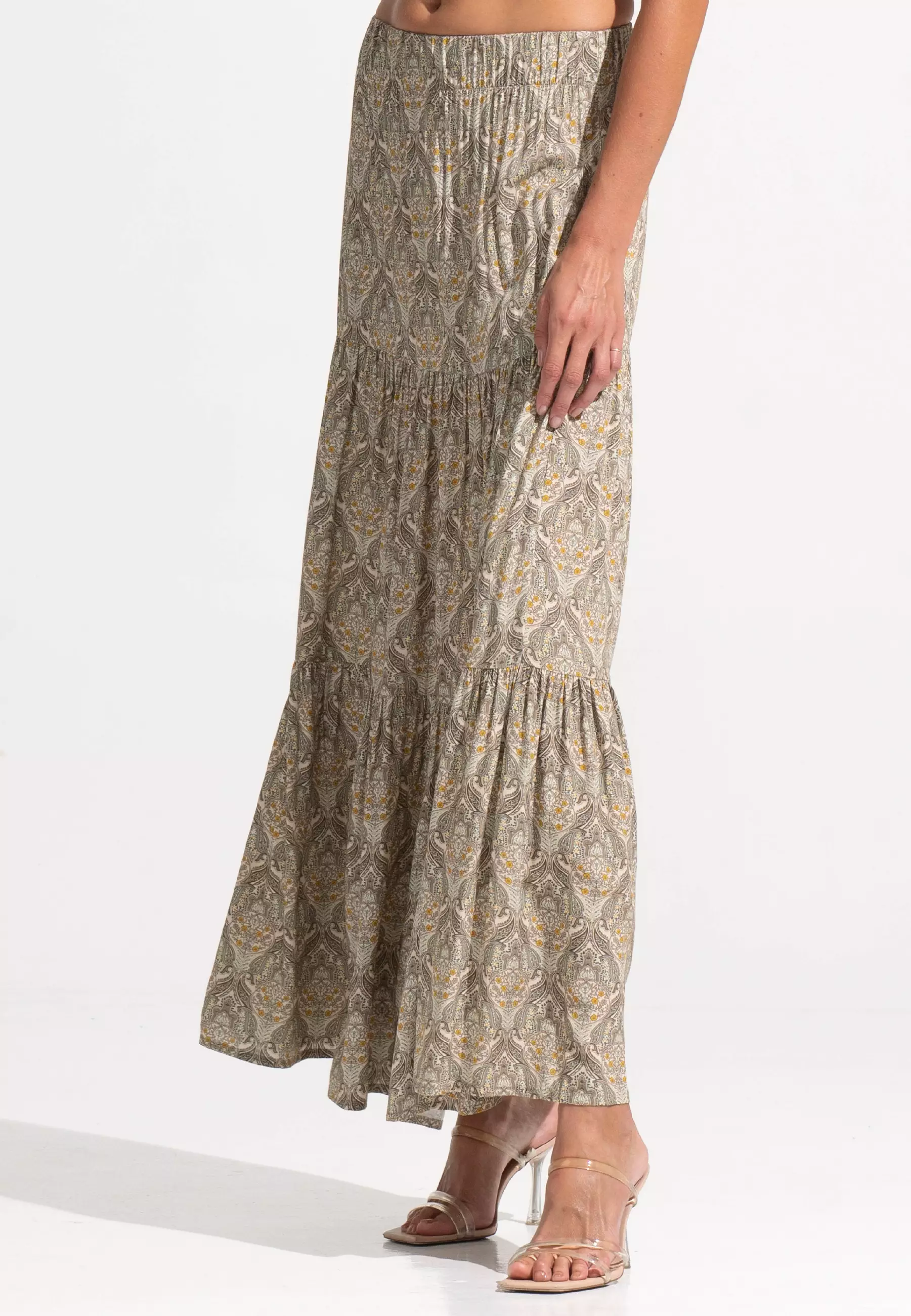 Jual morratobali Morrato Bali - Estrella Maxi Skirt Primavera Parchment Original 2024 | ZALORA ...