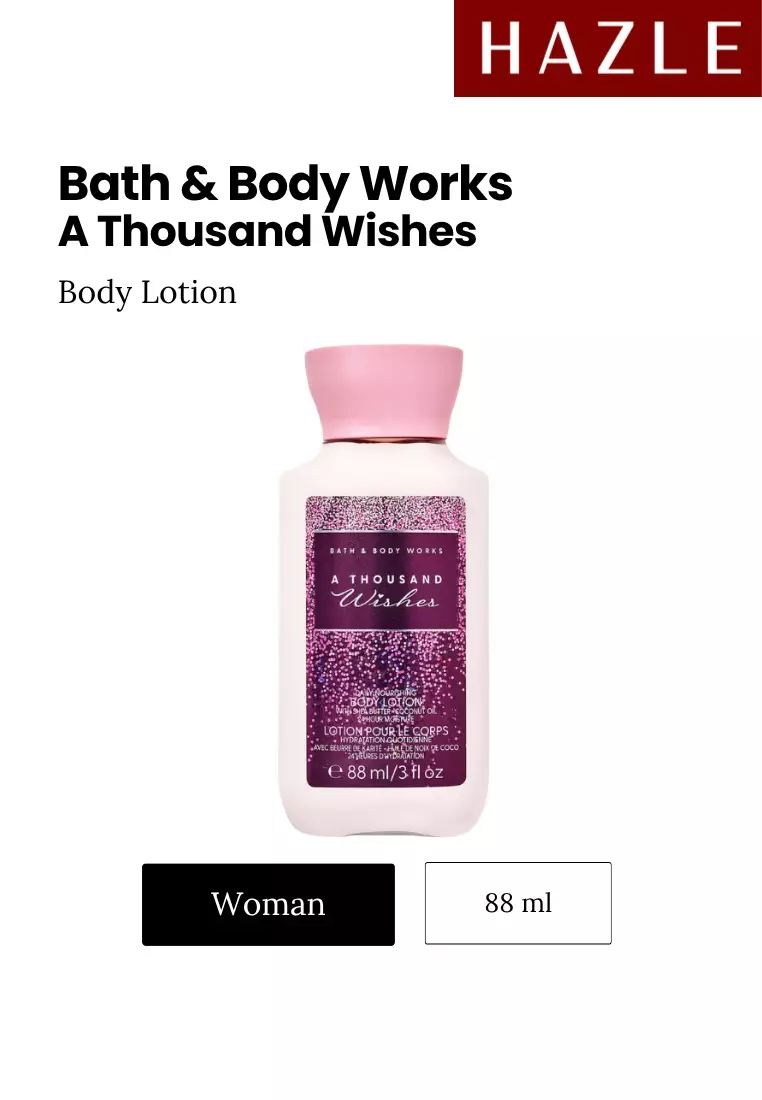 Jual Bath & Body Works A Thousand Wishes Body Lotion Woman 88 ml ...