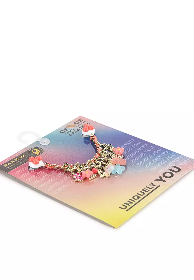 Jual Crocs Pink Adjustable Charm Chain Original 2025 | ZALORA Indonesia