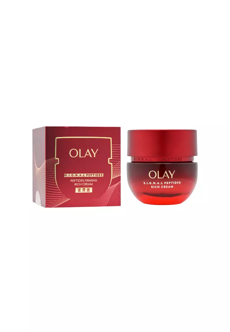 Buy Olay OLAY Peptides Firming Rich Cream (50g) 2026 Online | ZALORA