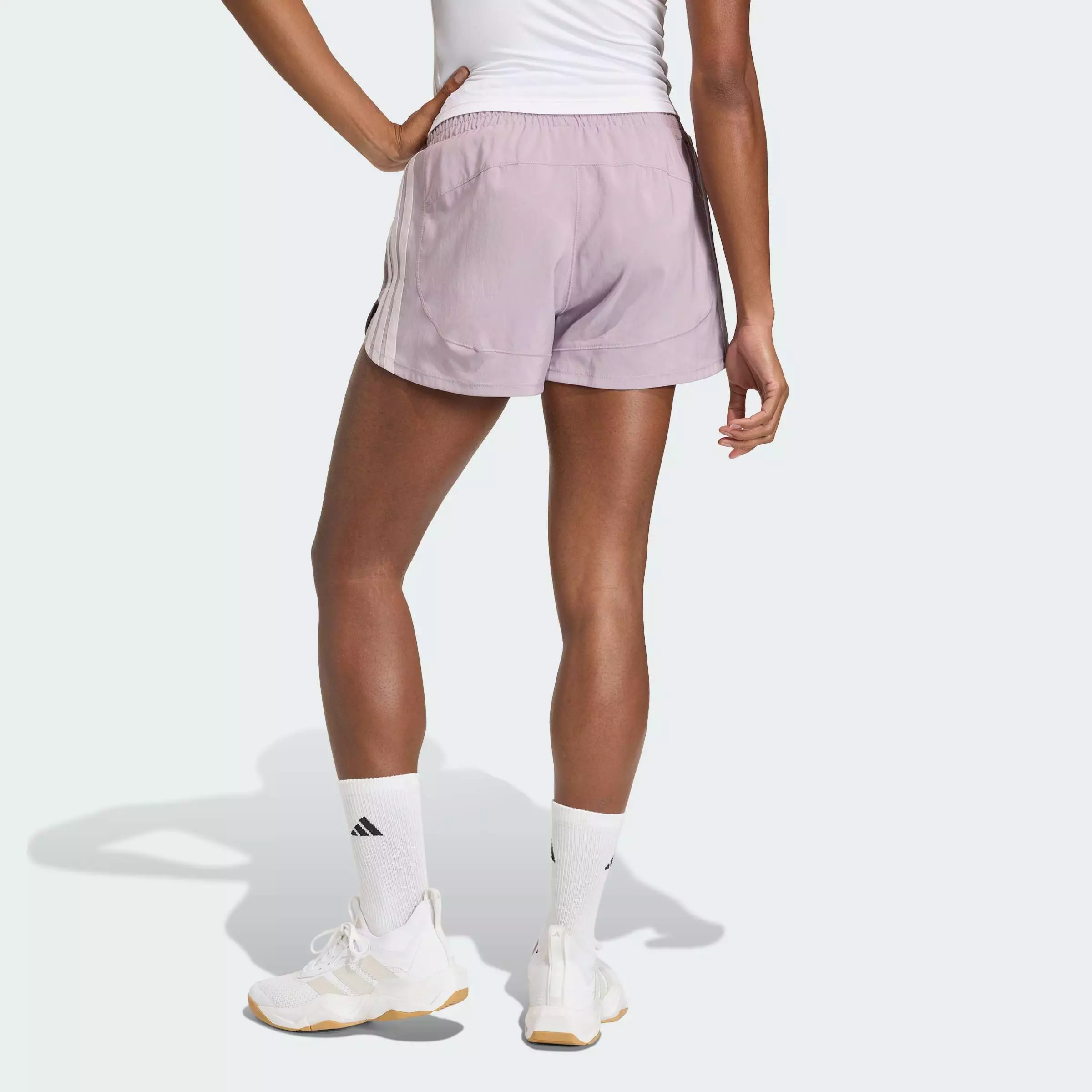 Jual ADIDAS Pacer Workout Woven High Rise Shorts Original 2026 | ZALORA ...