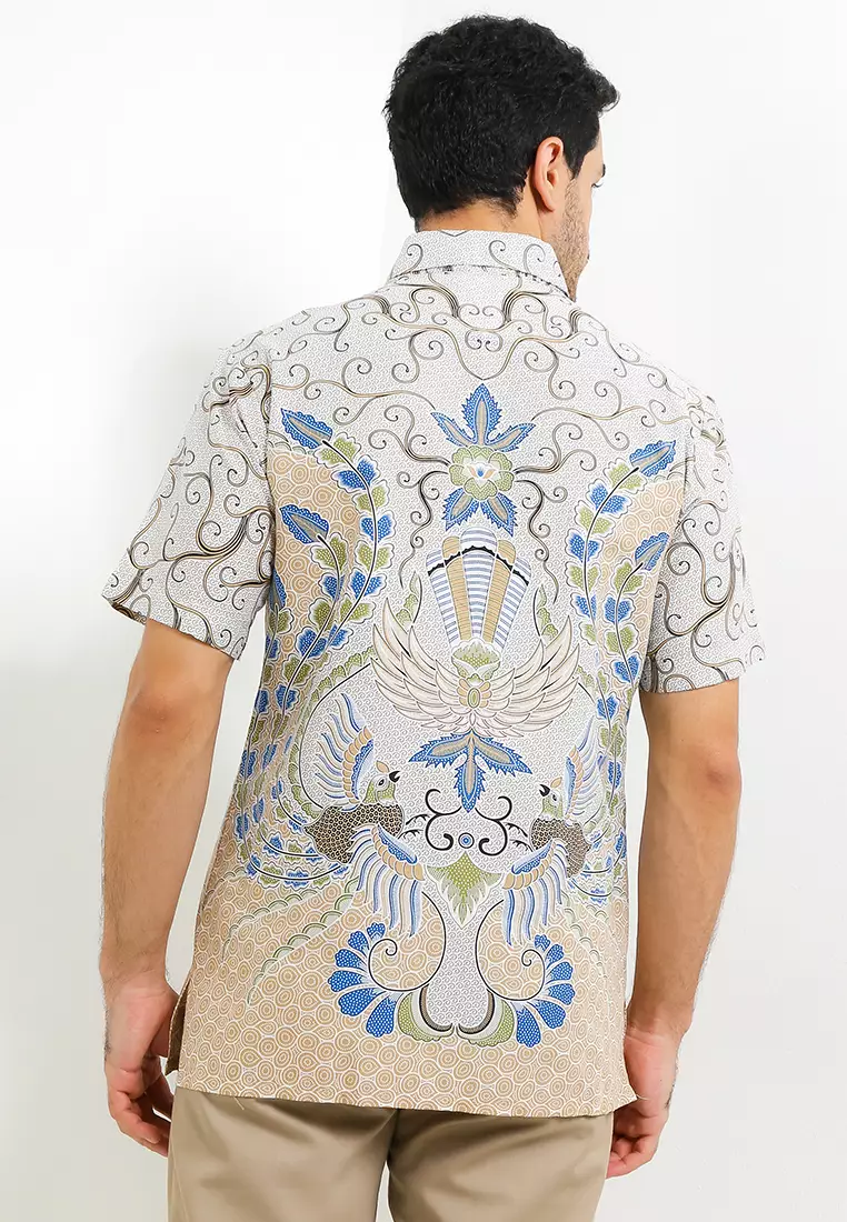 Jual ARJUNA WEDA Hem Body Fit Batik Modern 36 Original 2025 | ZALORA ...