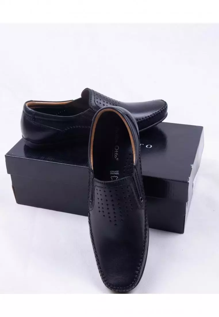 Jual Justin Otto Justin Otto sepatu Pria Mocassin sepatu Kulit art ...