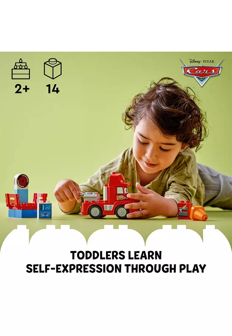 Buy LEGO® DUPLO 10417 Mack at the Race, Age 2+, Building Blocks, 2024 ...