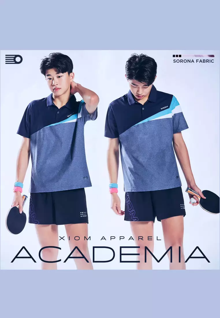 Buy XIOM Academia Dark Choco T-shirt Table Tennis Shirt 2025 Online | ZALORA Philippines