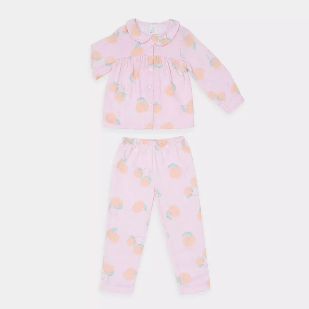 Jual Mothercare Mothercare Orange Pajamas - Piyama Anak Perempuan (Pink ...