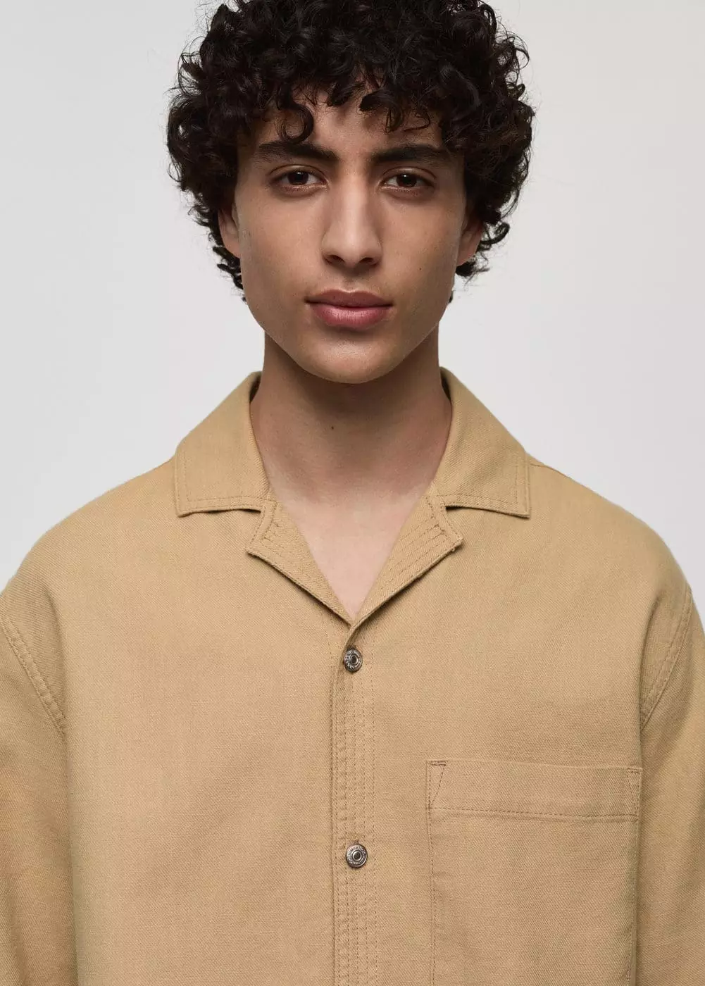 Jual Mango Kemeja kantong katun relaxed fit Original 2025 | ZALORA ...