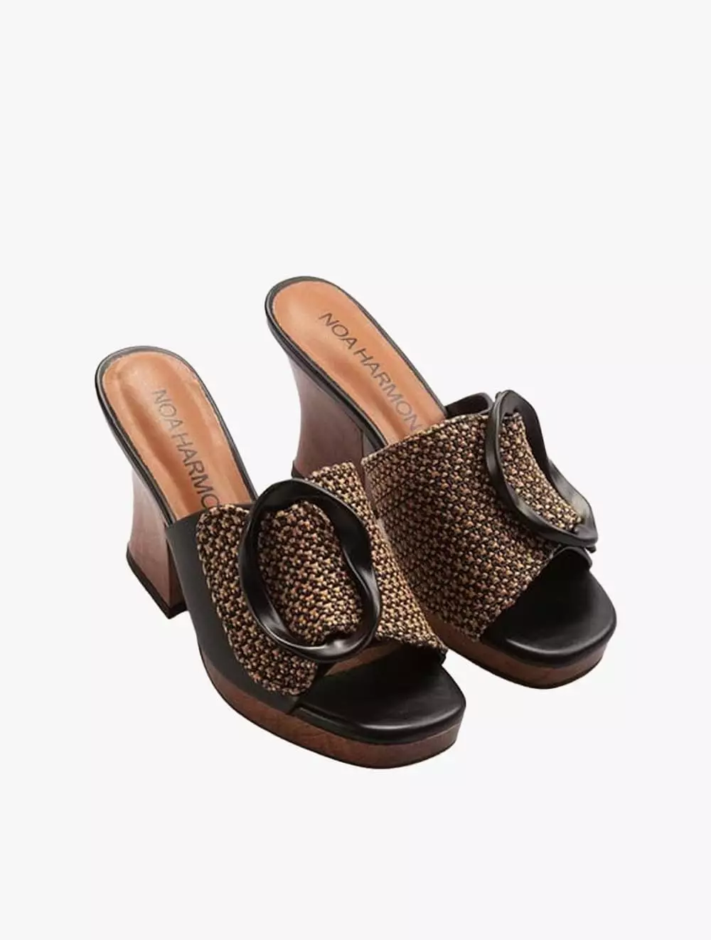 Jual Linea Noa Harmon Sandal Heels 9660 - Black Original 2025 | ZALORA ...