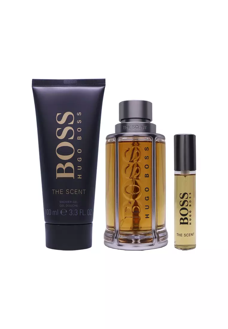 Jual Hugo Boss Hugo Boss Boss The Scent Man (Gift Set A) 100 ML + 10 ML ...