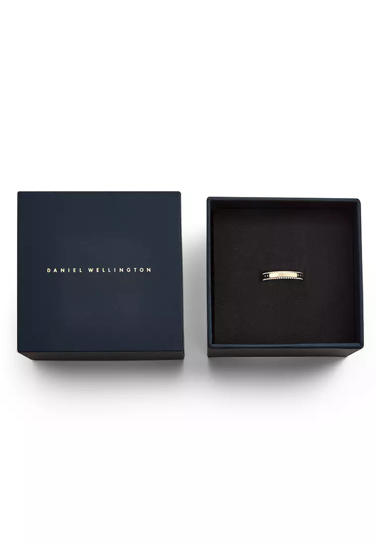 Jual Daniel Wellington Classic Aura Ring Duo Gold Unisex Ring for women and men stainless steel ...
