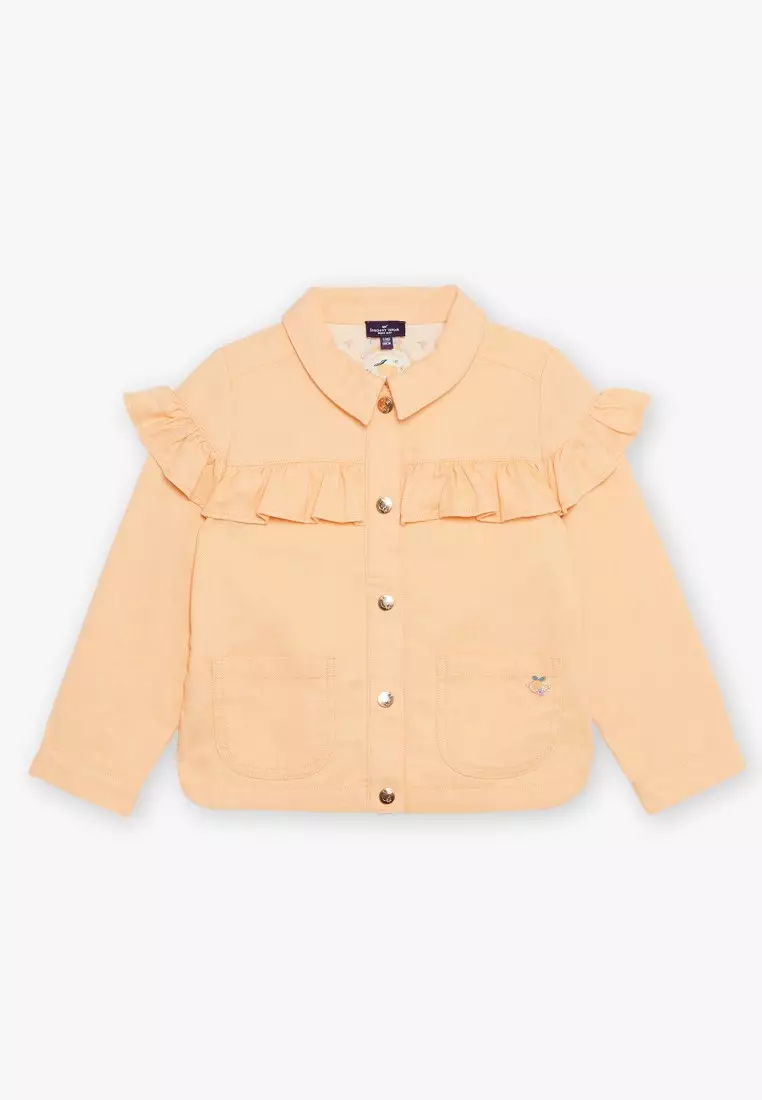 Buy Sergent Major Clementine Jacket With Ruffles Online | ZALORA Malaysia