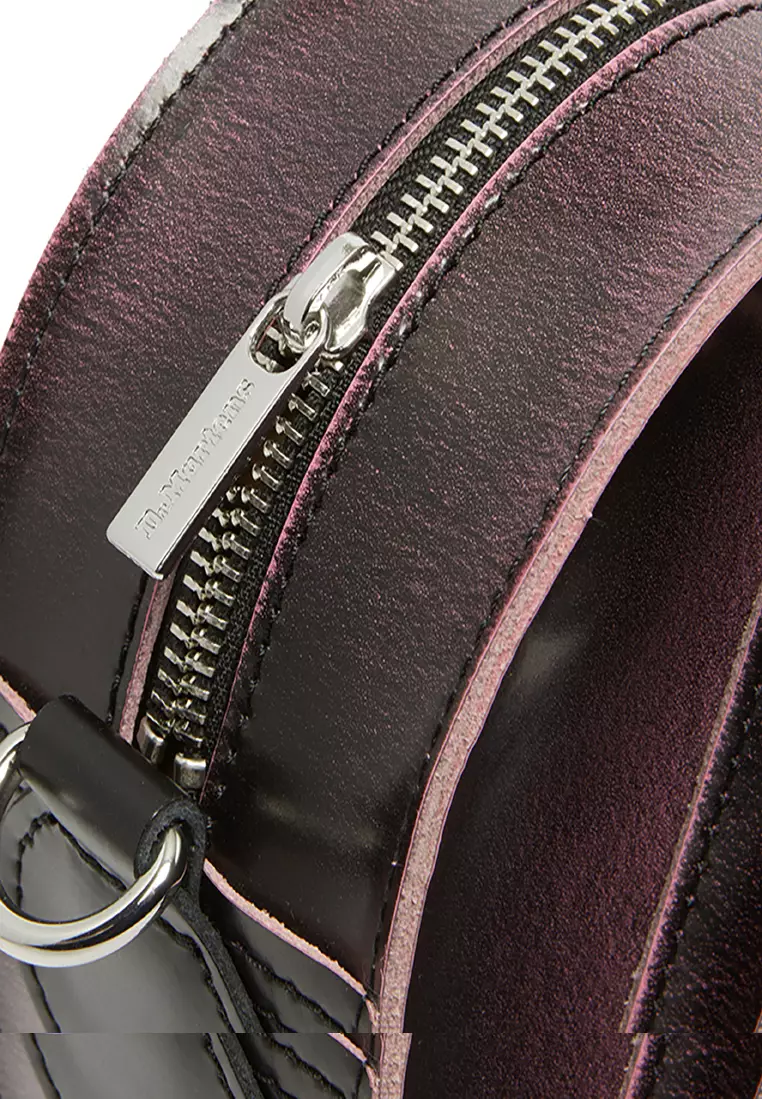 Buy Dr. Martens Heart-Shaped Leather Backpack - Black/Pink 2024 Online ...