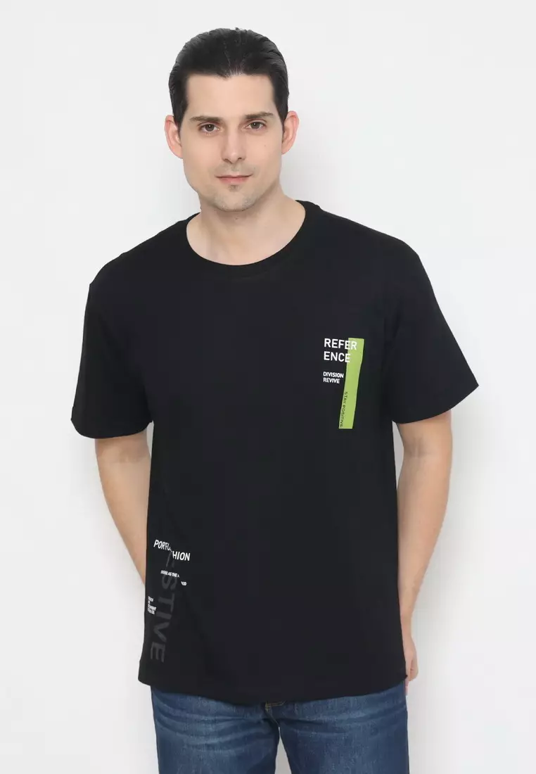 Jual NX NX T-Shirt Cotton Combed Tebal Pria 207370251 Original 2025 ...