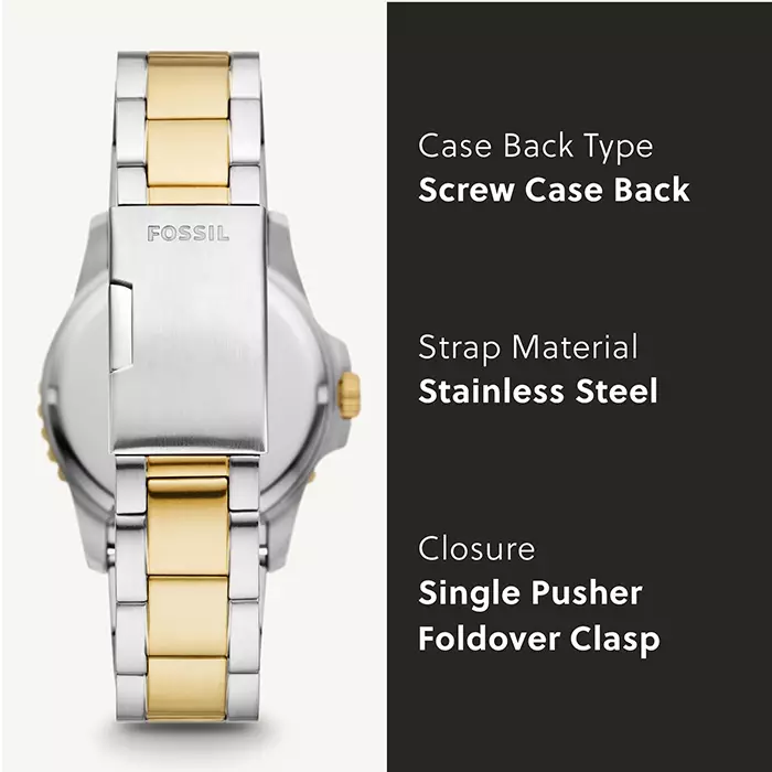 Buy Fossil Fossil Blue Dive Watch FS6031 2025 Online | ZALORA