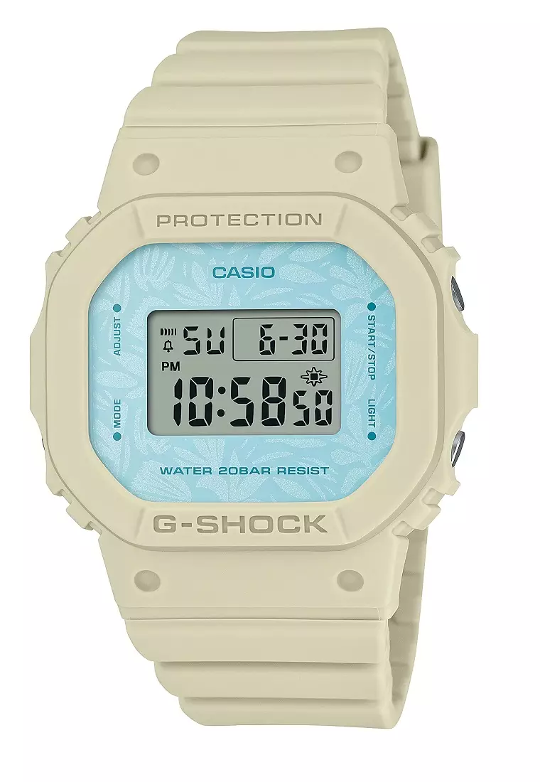 Jual G-shock G-Shock Women GMD-S5600NC-9DR Resin Cream Digital Original ...