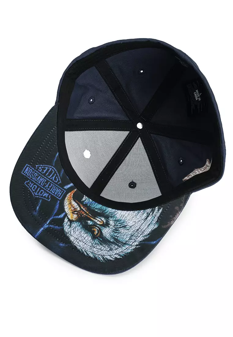 Buy Harley-Davidson Harley-Davidson® Lightning Eagle Panhead Fitted Cap ...