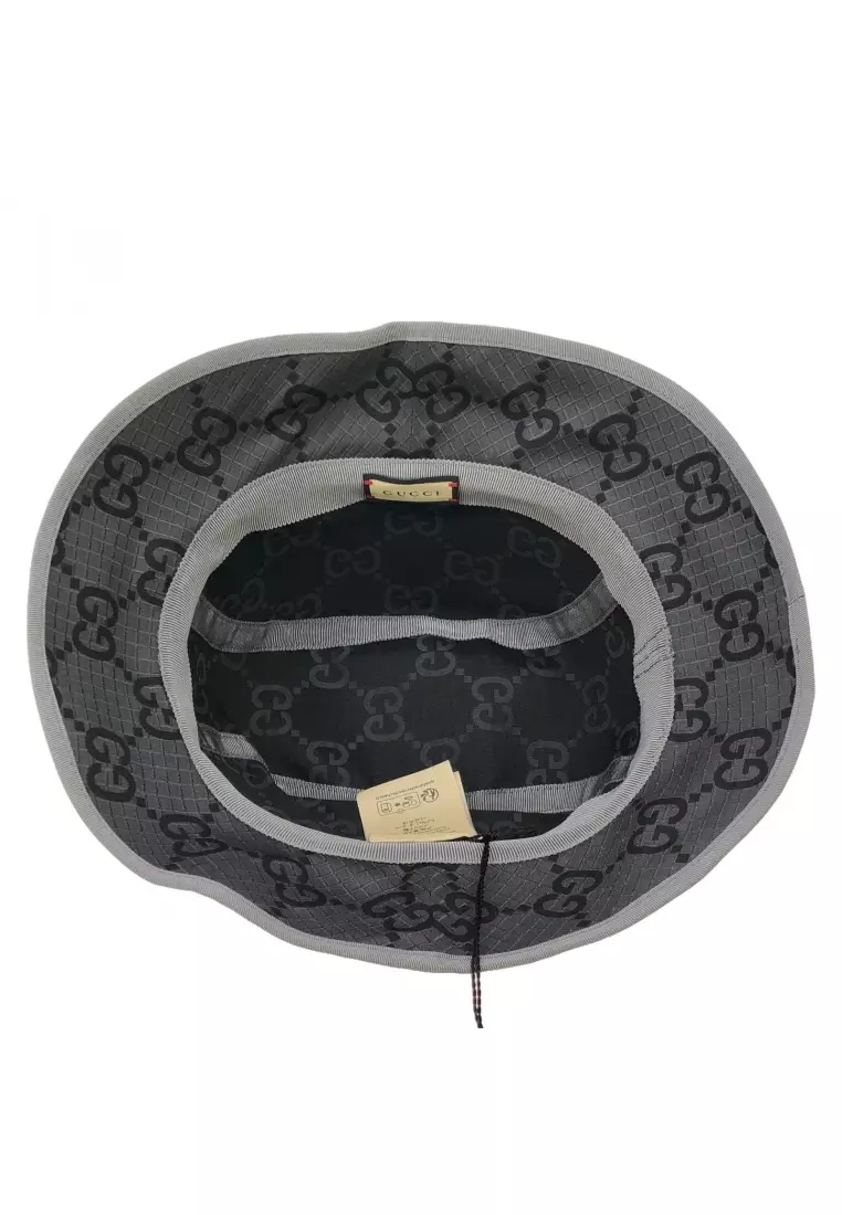 Buy Gucci Pre-Loved Gucci hat cap gray 2025 Online | ZALORA Philippines