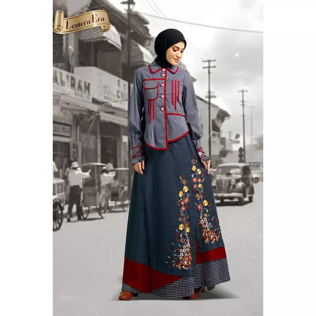 Jual Tuneeca TUNEECA Gamis Mestika - T-0724011 | Gamis Terbaru Original ...