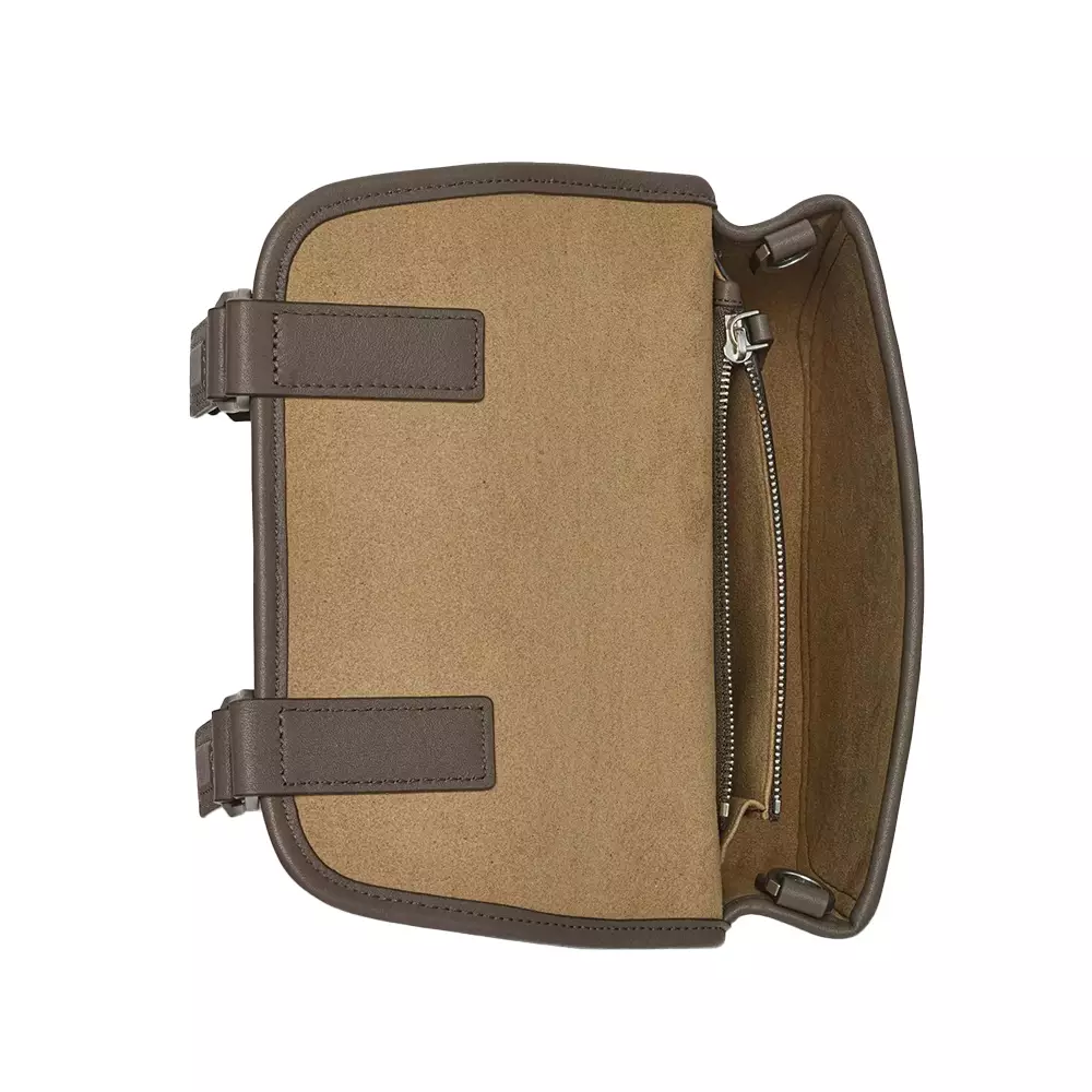 Jual MCM Aren Messenger Bag In Maxi Monogram Leather Morel Grey ...