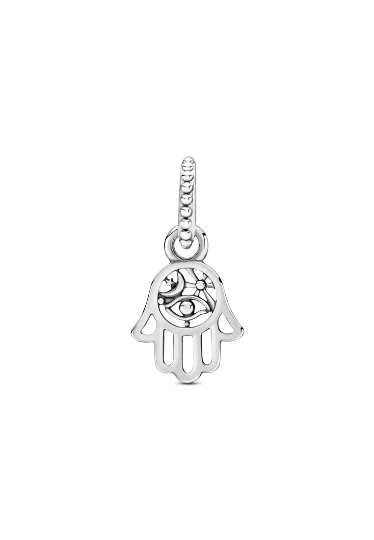 Buy PANDORA Pandora Protective Hamsa Hand Dangle Charm Online | ZALORA ...