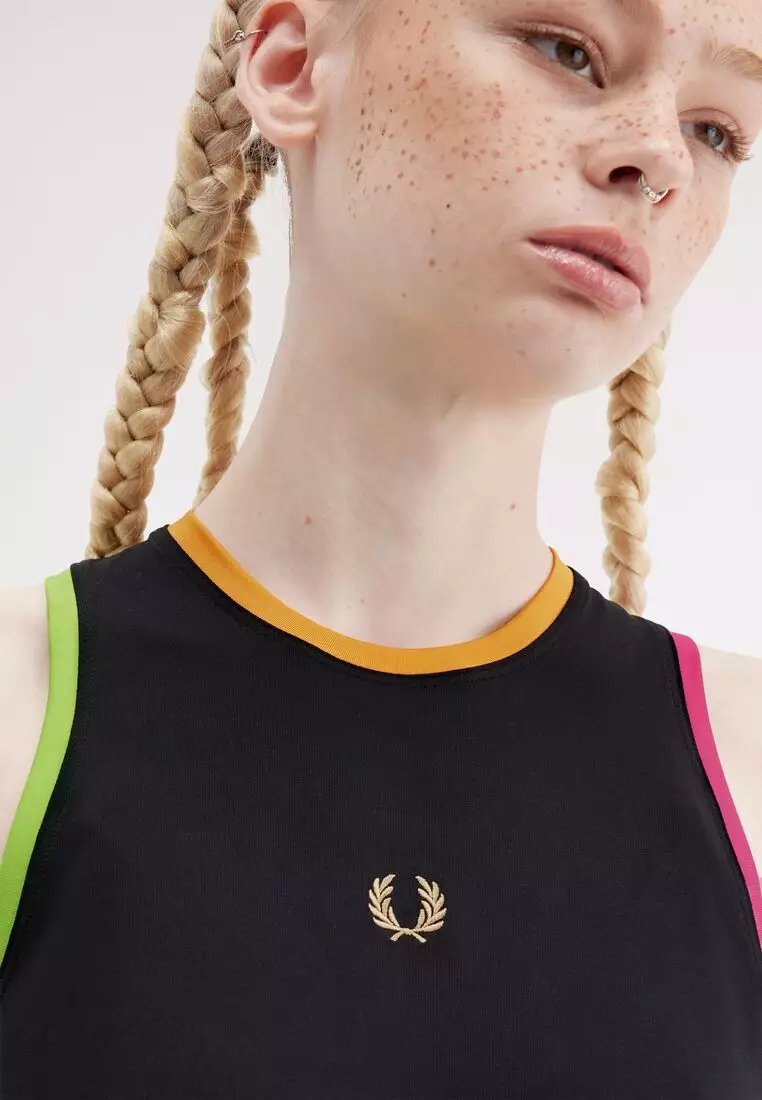 Buy Fred Perry Fred Perry G9181 Racerback Tennis Vest (Black) 2026 ...