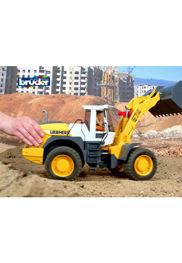 Jual Bruder Bruder Toys 2430 - Liebherr Articulated road loader Original 2024 | ZALORA Indonesia