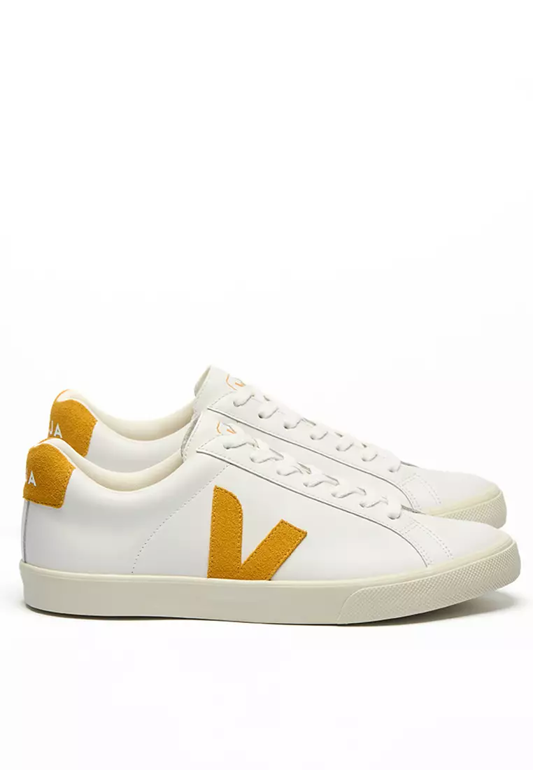 Buy Veja Esplar Logo Leather Sneakers 2026 Online | ZALORA