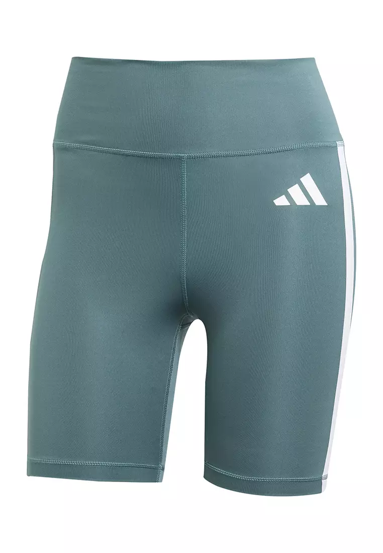 ADIDAS Optime Essentials 3-Stripes Shorts 2025 | Buy ADIDAS Online ...