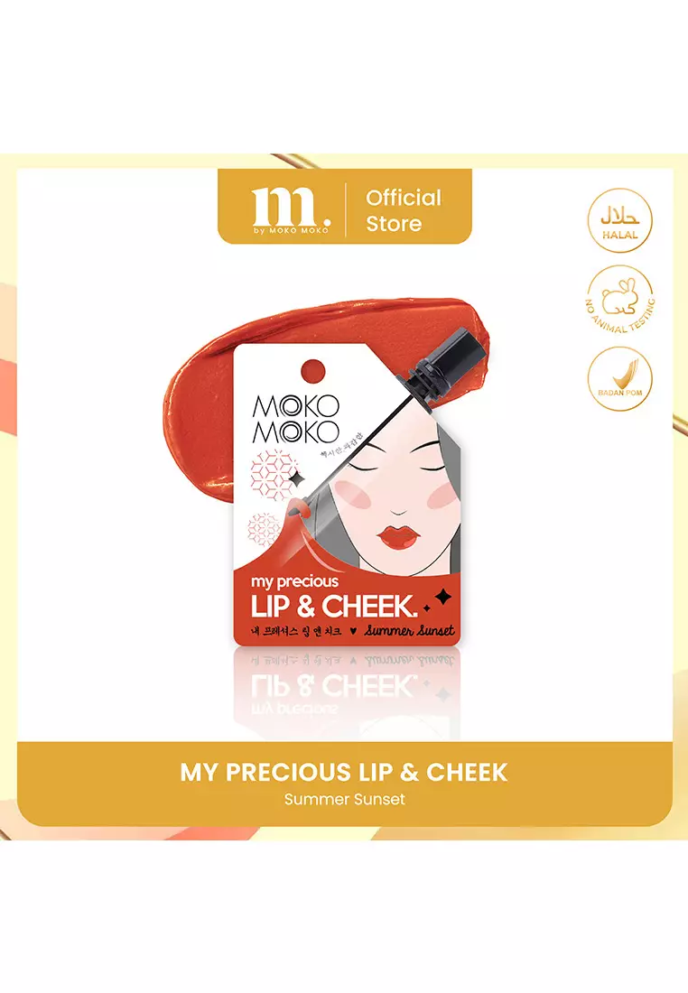 Jual MOKO-MOKO Moko Moko My Precious Lip & Cheek - Summer Sunset ...